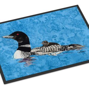 Caroline's Treasures Loon Doormat, 18" x 27", Multicolor