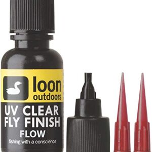 Loon Outdoors UV CLEAR FLY FINISH, Flow, 1/2 oz