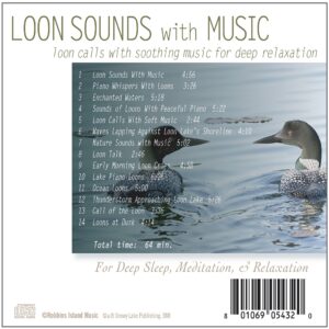 Loon Sounds with Music: Loon Calls with Soothing Music for Deep Relaxation (Nature Sounds, Deep Sleep, Meditative Sounds of Loons)