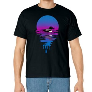 Vintage Retro Sunset Loon T-Shirt