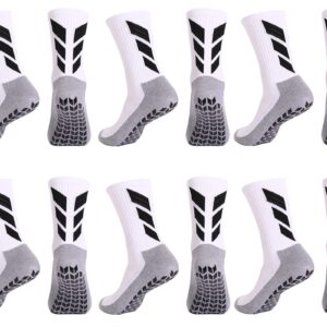 MENDENG Grip Soccer Socks Men Soccer Socks Youth Non Slip Anti Slip Gripper Yoga Hospital Football Accessories Soccer Training Equipment Baseball