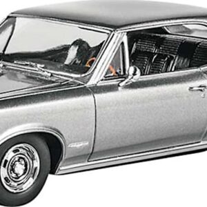 Revell 85-4479 '66 Pontiac GTO Model Car Kit 1:25 Scale 114-Piece Skill Level 4 Plastic Model Building Kit, Silver