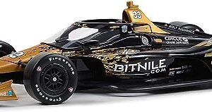 Dallara IndyCar #33 Ed Carpenter Bitnile Ed Carpenter Racing NTT IndyCar Series (2023) 1/18 Diecast Model Car by Greenlight 11216