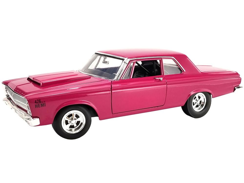 1965 Plymouth Belvedere Moulin Rouge Violet Limited Edition to 264 Pieces Worldwide 1/18 Diecast Model Car by Acme A1806510