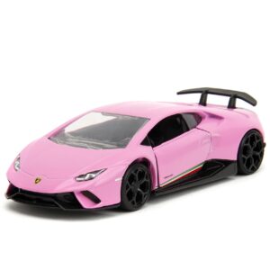 lambo huracan performante matt pink pink slips series 1/32 diecast model car by jada 34661