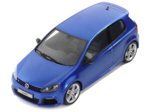 2010 golf vi r rising blue metallic limited edition to 3000 pieces worldwide 1/18 model car by otto mobile ot412