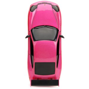 911 GT3 RS Pink Metallic with Pink Wheels Pink Slips Series 1/24 Diecast Model Car by Jada 34847