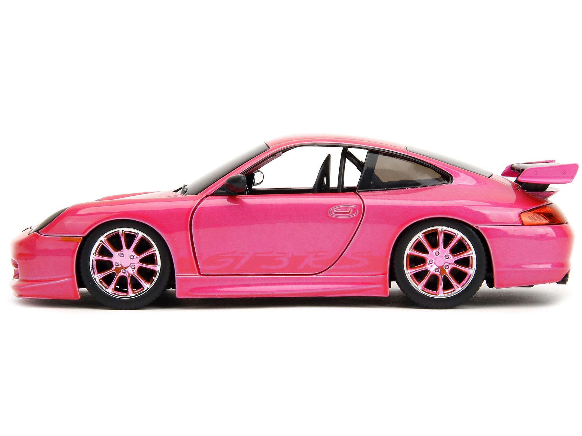 911 GT3 RS Pink Metallic with Pink Wheels Pink Slips Series 1/24 Diecast Model Car by Jada 34847