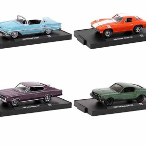 M2 Auto-Drivers Set of 4 Pieces in Blister Packs Release 98 Limited Edition to 7500 Pieces Worldwide 1/64 Diecast Model Cars Machines 11228-98