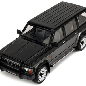 1992 Patrol GR Y60 Black and Graphite Gray Limited Edition to 3000 Pieces Worldwide 1/18 Model Car by Otto Mobile OT993