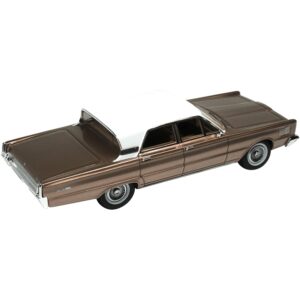 1965 Mercury Park Lane Pecan Frost Brown Metallic with White Top Limited Edition to 200 Pieces Worldwide 1/43 Model Car by Goldvarg Collection GC-027B