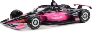 dallara indycar #06 helio castroneves autonation meyer shank racing ntt indycar series (2023) 1/18 diecast model car by greenlight 11196