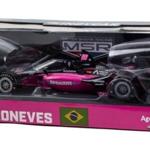 Dallara IndyCar #06 Helio Castroneves AutoNation Meyer Shank Racing NTT IndyCar Series (2023) 1/18 Diecast Model Car by Greenlight 11196