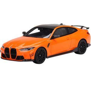 M4 M-Performance (G82) Fire Orange with Carbon Top 1/18 Model Car by Top Speed TS0393