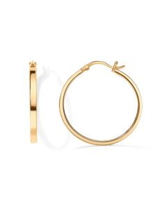 pavoi womens 14k yellow gold plated 925 sterling silver post lightweight hoop earrings