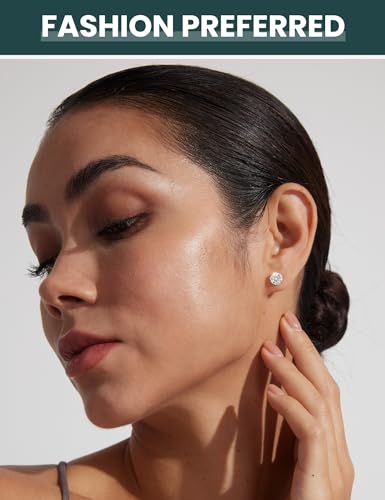 𝟏𝟐 𝐏𝐚𝐢𝐫𝐬 Silver Earrings 𝐒𝐮𝐫𝐠𝐢𝐜𝐚𝐥 𝐒𝐭𝐞𝐞𝐥 𝐄𝐚𝐫𝐫𝐢𝐧𝐠𝐬 Women's Earrings 𝐇𝐲𝐩𝐨𝐚𝐥𝐥𝐞𝐫𝐠𝐞𝐧𝐢𝐜 𝐄𝐚𝐫𝐫𝐢𝐧𝐠𝐬 𝐒𝐞𝐭 Men's Earrings 𝟏𝟐 𝐂𝐨𝐥𝐨𝐫𝐬 Cubic Zirconia Studs Earrings