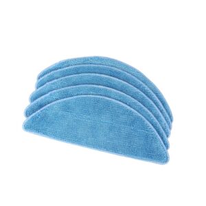 SteFik Vacuum Cleaner Mop Cloth. Compatible for Dibea D500 Pro Robotic Vacuum Cleaner, Parts Accessories