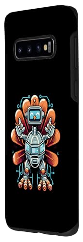 Galaxy S10 Thanksgiving Robotic Turkey s Funny Digital s Roast Turkey Case