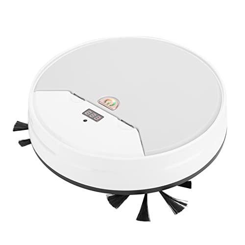 Smart Sweeper Merges Intelligence with Power for Ultrathin Sweeping and Mopping Timed Suction Robotic Vacuums – Your Onestop Marvel (White)