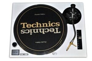 technics white face plate for technics sl-1200 / sl-1210 mk2 turntables