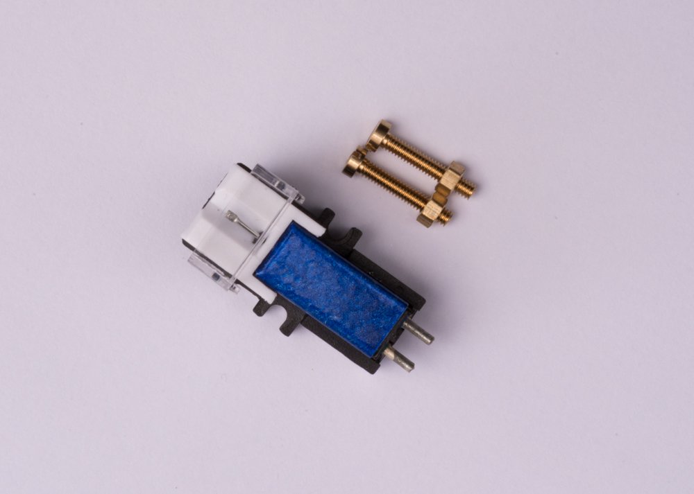 Cartridge and Stylus, Needle with mounting Bolts for Technics SL-1200, SL-1210, SL-1600, SL-1610, SL-1700, SL-235, SL-23A, SL-B2, SL-B202, SL-B205, SL-B3