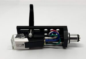 pfanstiehl cartridge and stylus,conical needle and black headshell with mounting bolts for technics sl-1200,sl-1210,sl-1600,sl-1610,sl-1700,sl-235,sl-23a,sl-b2,sl-b202,sl-b205,sl-b3