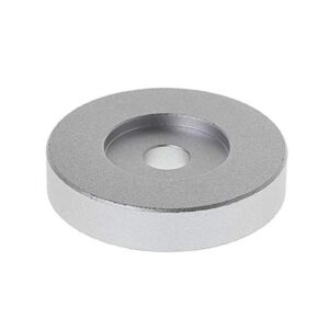 ang-puneng record turntable adapter 45 rpm aluminum silver for 7 vinyl technics sl1200 series