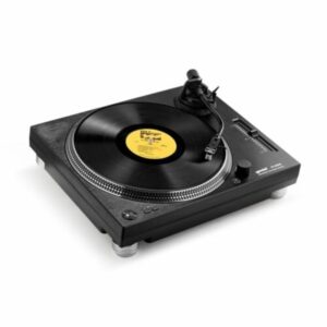 gemini sound tt-4000 professional direct-drive dj turntable, high torque, 3 speeds vinyl record player, switchable phono preamp, variable pitch control, die-cast aluminum platter, usb audio interface