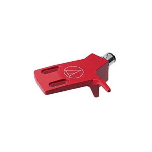 audio-technica at-hs3 universal angled phono headshell for at-lp3 turntable, red