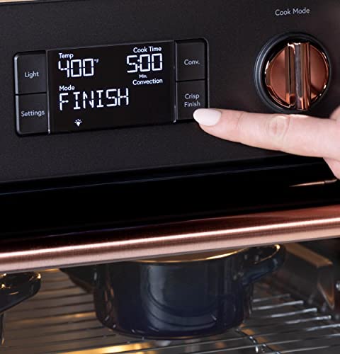 Cafe Couture Oven with Air Fry, 14 Cooking modes in 1 including Crisp Finish, Wifi, Matte Black