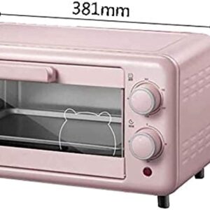 Tabletop Electric Oven 11L Mini Oven Adjustable Temperature 60-230 ℃ and 30 Minutes Timer Multifunctional Household Baking Electric Oven