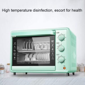 30L Mini Oven Adjustable Temperature Timing Four-layer Baking Position Household Baking Multifunctional Automatic Electric Oven for Baking Cakes And Bread Mini Ovens Happy Life