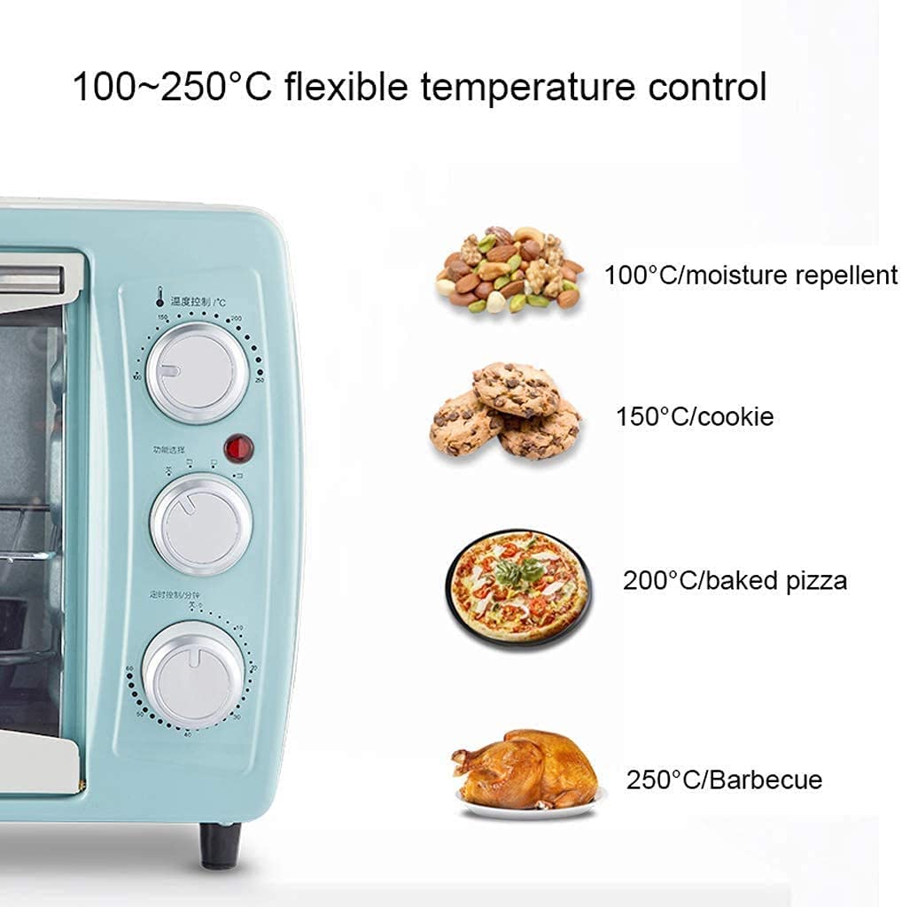 19L Oven,Adjustable Temperature 0-250℃ and 60-Minute Timer Three-Layer Baking Position Household Baking Electric Oven