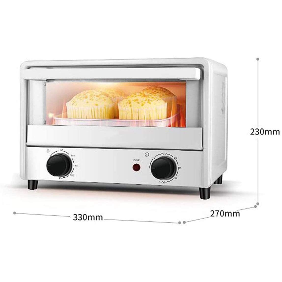 Mini Adjustable Temperature Control Timer Portable Home Baking Cake Bread Electric Oven 14L Mini Ovens