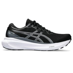 ASICS Men's GEL-KAYANO 30 Running Shoes, 10, BLACK/SHEET ROCK