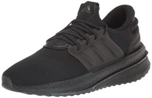 adidas men's x_plrboost running shoe, black/grey/black, 9.5