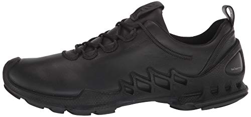 ECCO Men's Biom AEX Luxe Hydromax Water-Resistant Running Shoe, Black, 5-5.5