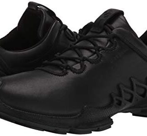 ECCO Men's Biom AEX Luxe Hydromax Water-Resistant Running Shoe, Black, 5-5.5