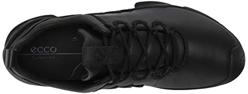 ECCO Men's Biom AEX Luxe Hydromax Water-Resistant Running Shoe, Black, 5-5.5