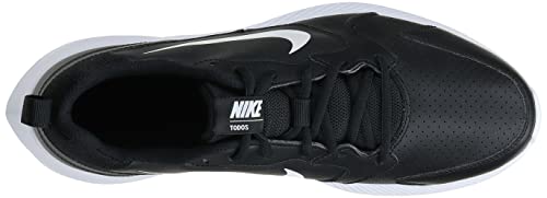 Nike Men's Todos Running Shoe, Black/White, 10.5 Regular US