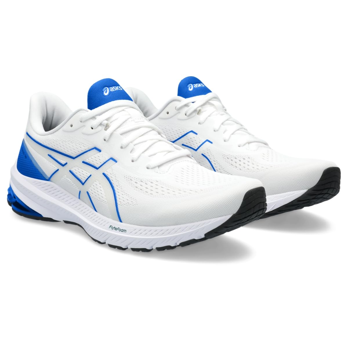 ASICS Men's GT-1000 12 Running Shoes, 11, WHITE/ILLUSION BLUE