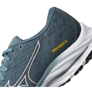 Mizuno Men's Wave Rider 26 | Neutral Running Shoe | Goblin Blue/Vaprous Grey | US 9.5