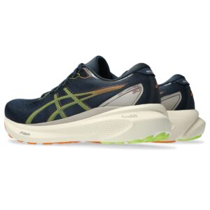 ASICS Men's GEL-KAYANO 30 Running Shoes, 12, FRENCH BLUE/NEON LIME