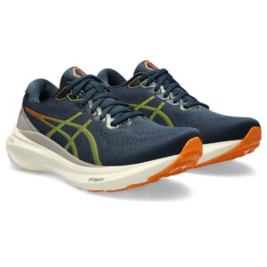 ASICS Men's GEL-KAYANO 30 Running Shoes, 12, FRENCH BLUE/NEON LIME