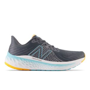 New Balance Men's Fresh Foam X Vongo V5 Running Shoe, Graphite/Summer Aqua/Hot Marigold, 10