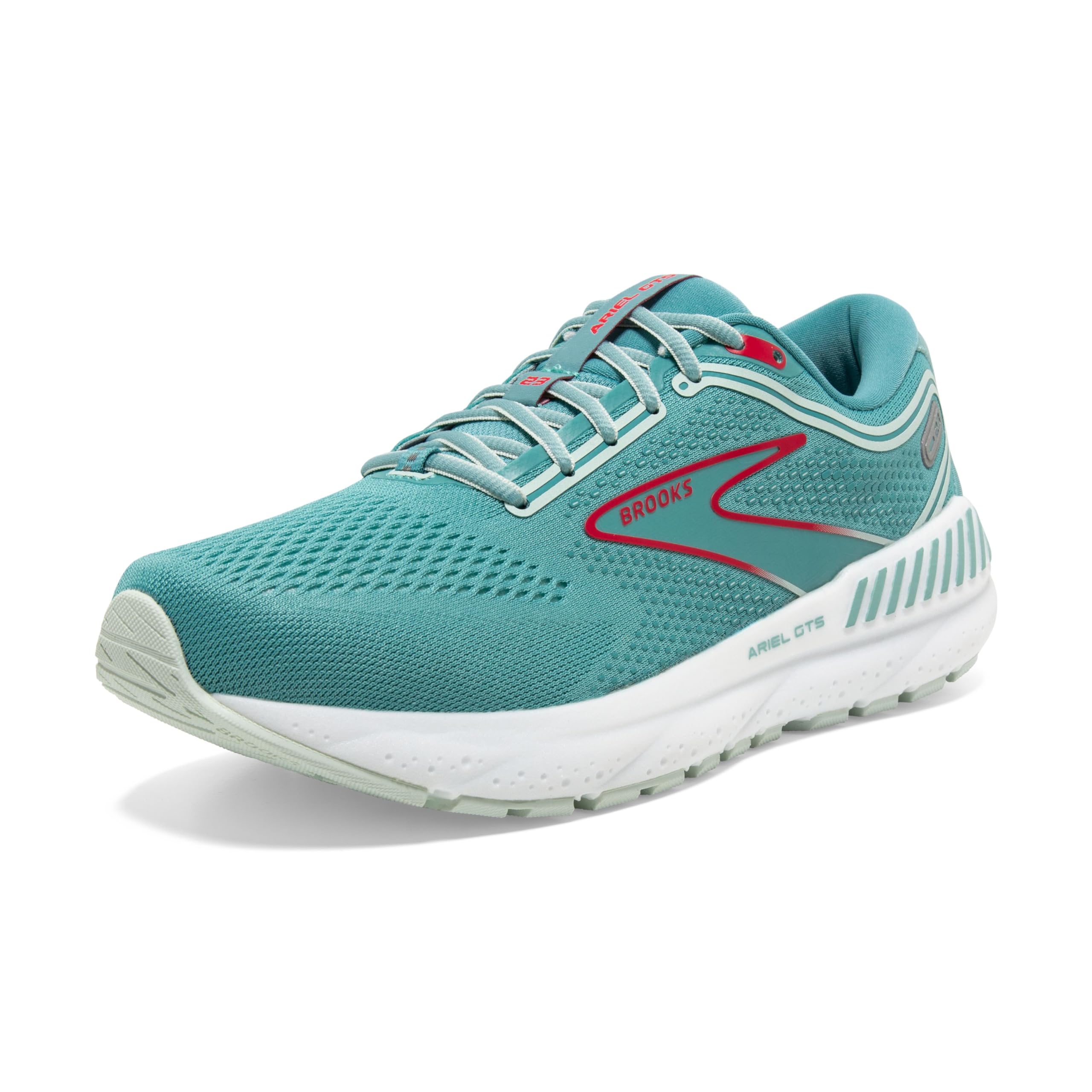 Brooks Women’s Ariel GTS 23 Supportive Running Shoe - Nile Blue/Blue/Bittersweet - 9.5 Medium