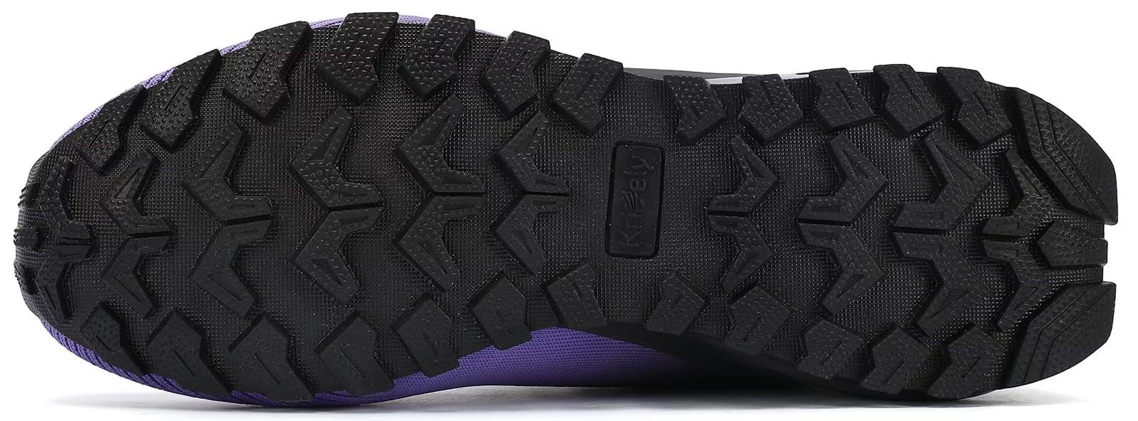 ikunka Men'S Fashion Sneakers Lightweight Breathable Walking Shoes Tennis Cross Training Shoe Non Slip Trail Running Shoes（Purple 14）