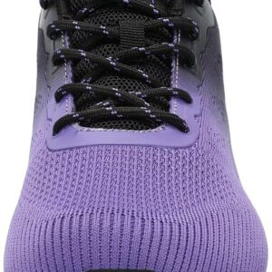 ikunka Men'S Fashion Sneakers Lightweight Breathable Walking Shoes Tennis Cross Training Shoe Non Slip Trail Running Shoes（Purple 14）