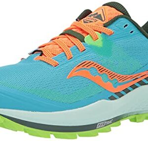 Saucony Men's Peregrine 11 Trail Running Shoe, Future Blue, 12