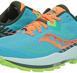 Saucony Men's Peregrine 11 Trail Running Shoe, Future Blue, 12